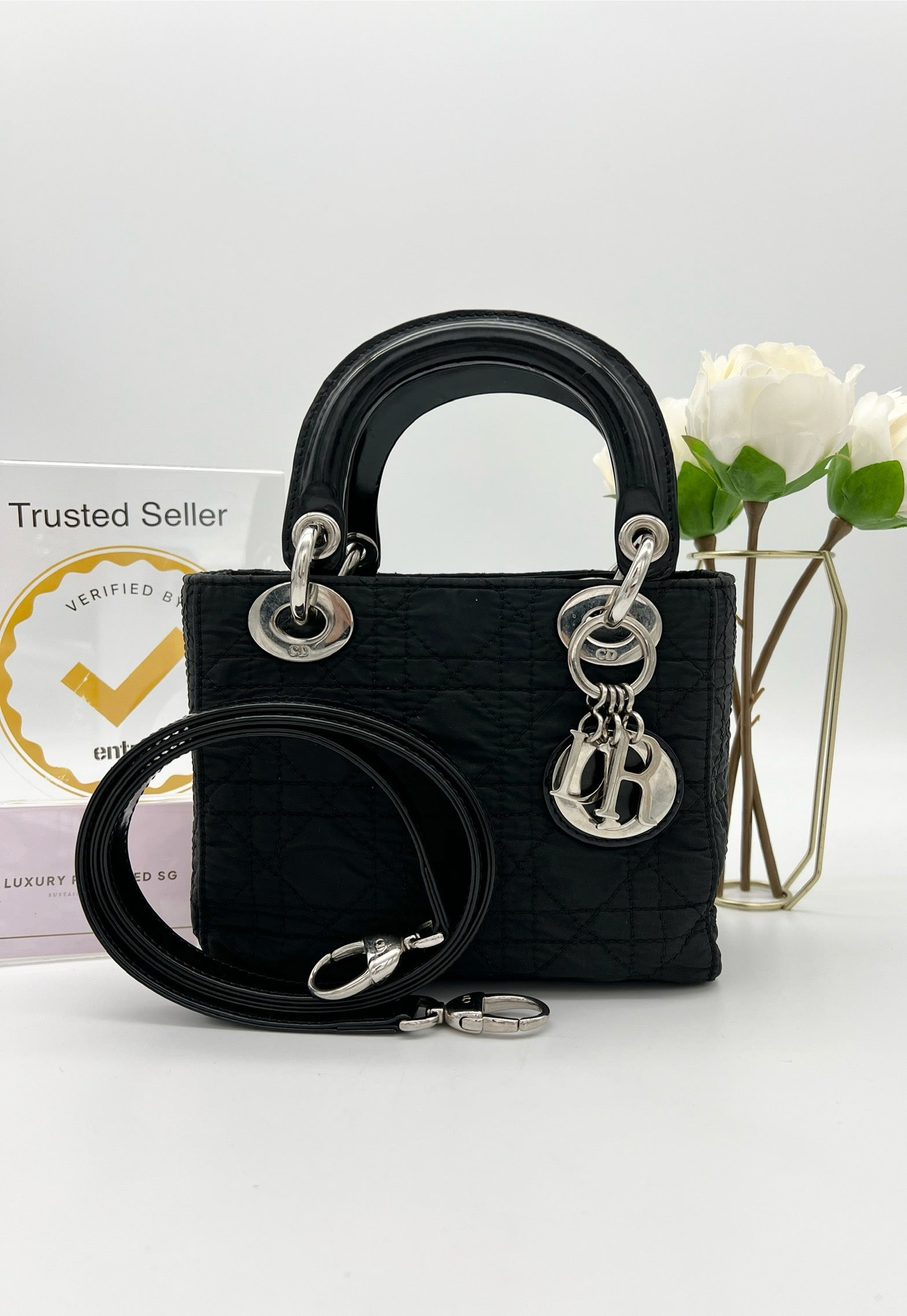CHRISTIAN DIOR LADY DIOR – Luxury Preloved SG