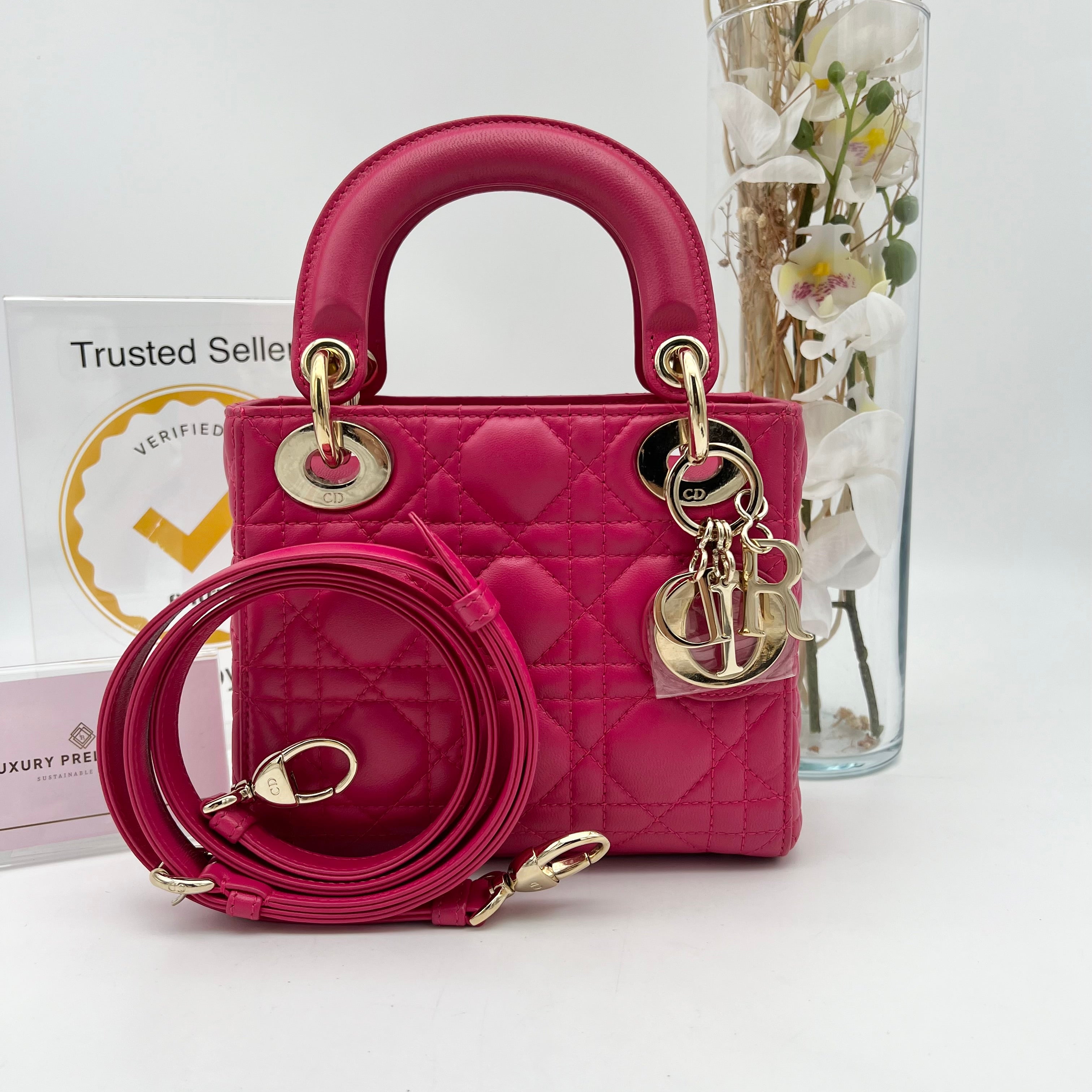 CHRISTIAN DIOR LADY DIOR – Luxury Preloved SG