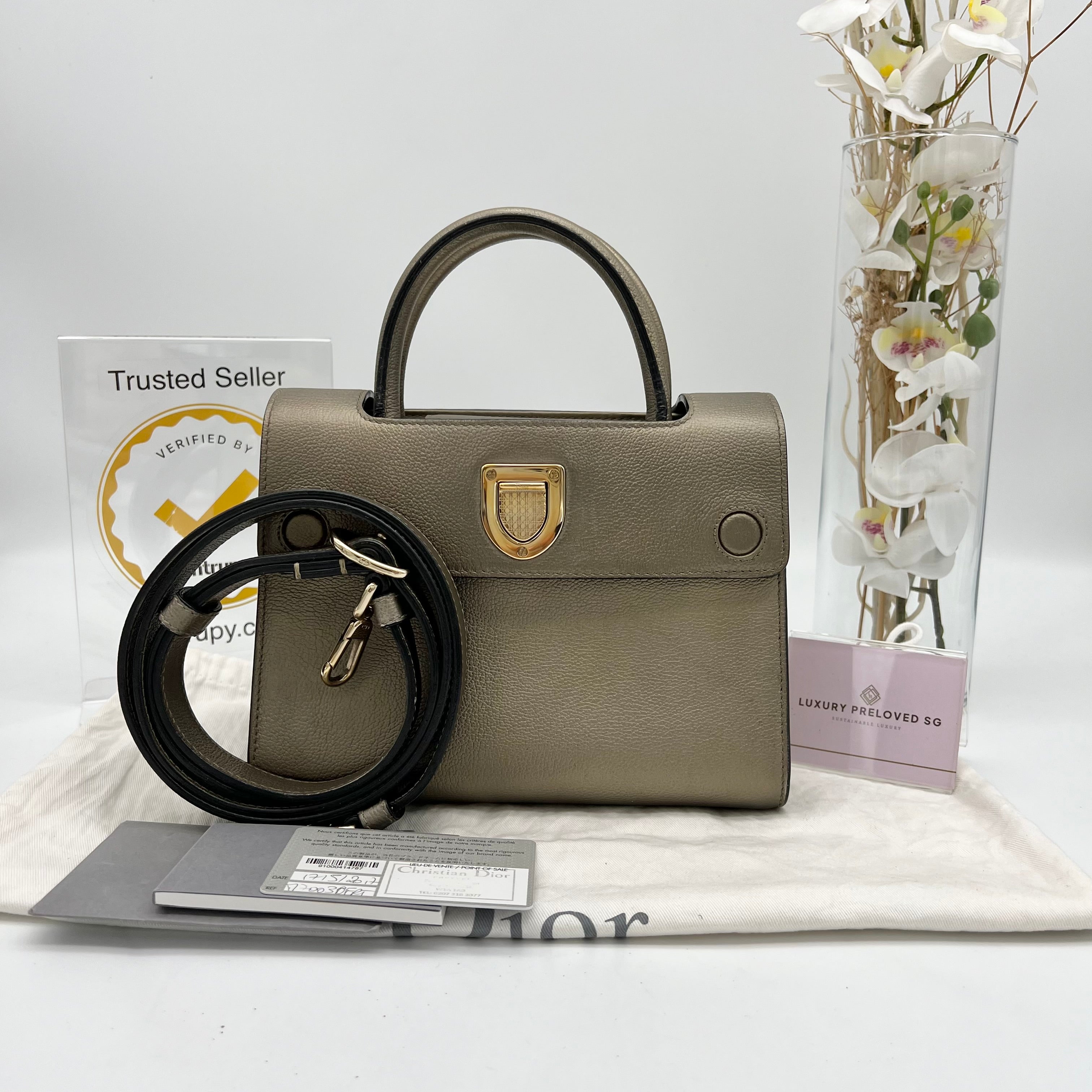 CHRISTIAN DIOR LADY DIOR – Luxury Preloved SG