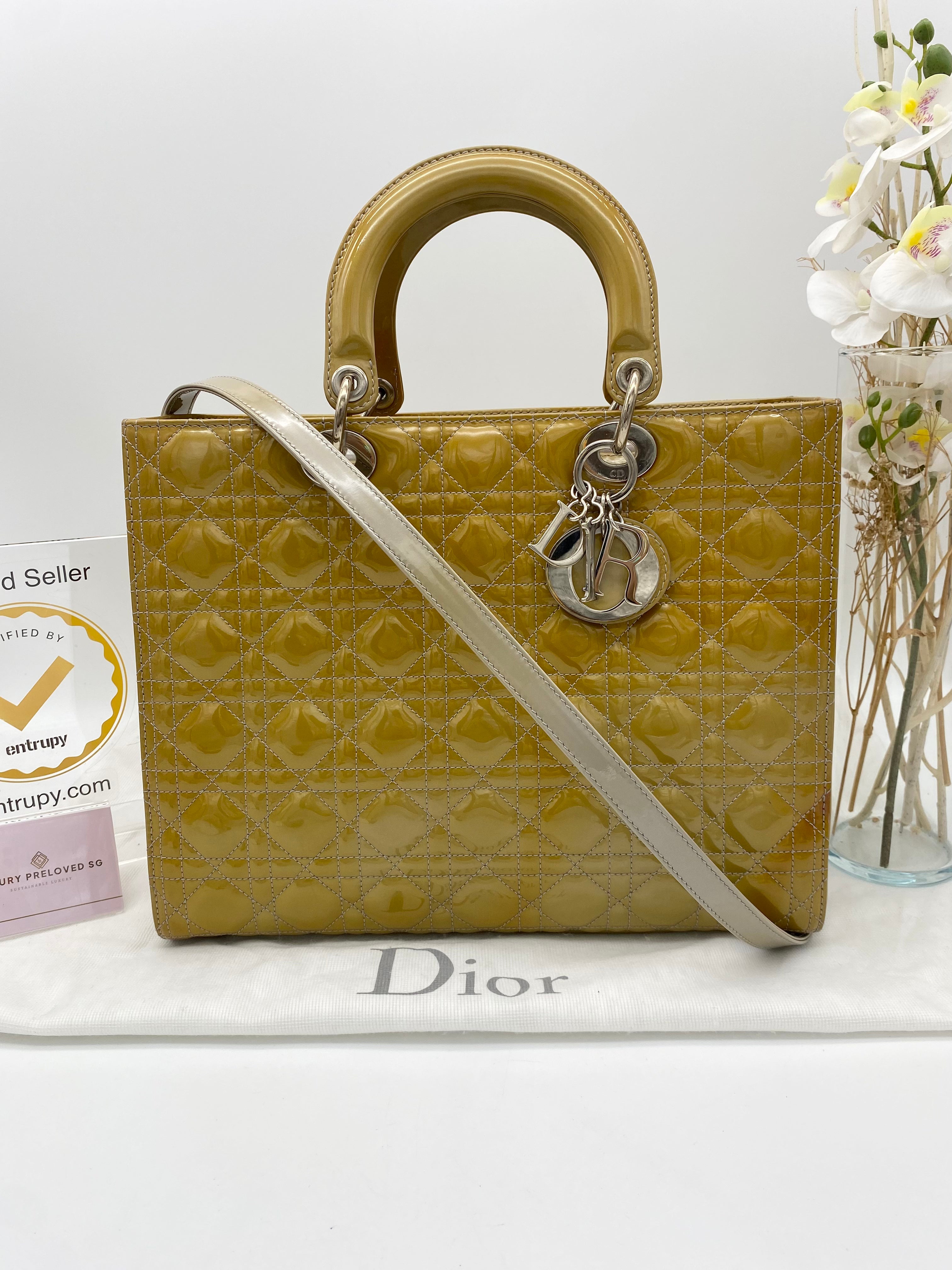 CHRISTIAN DIOR LADY DIOR – Luxury Preloved SG