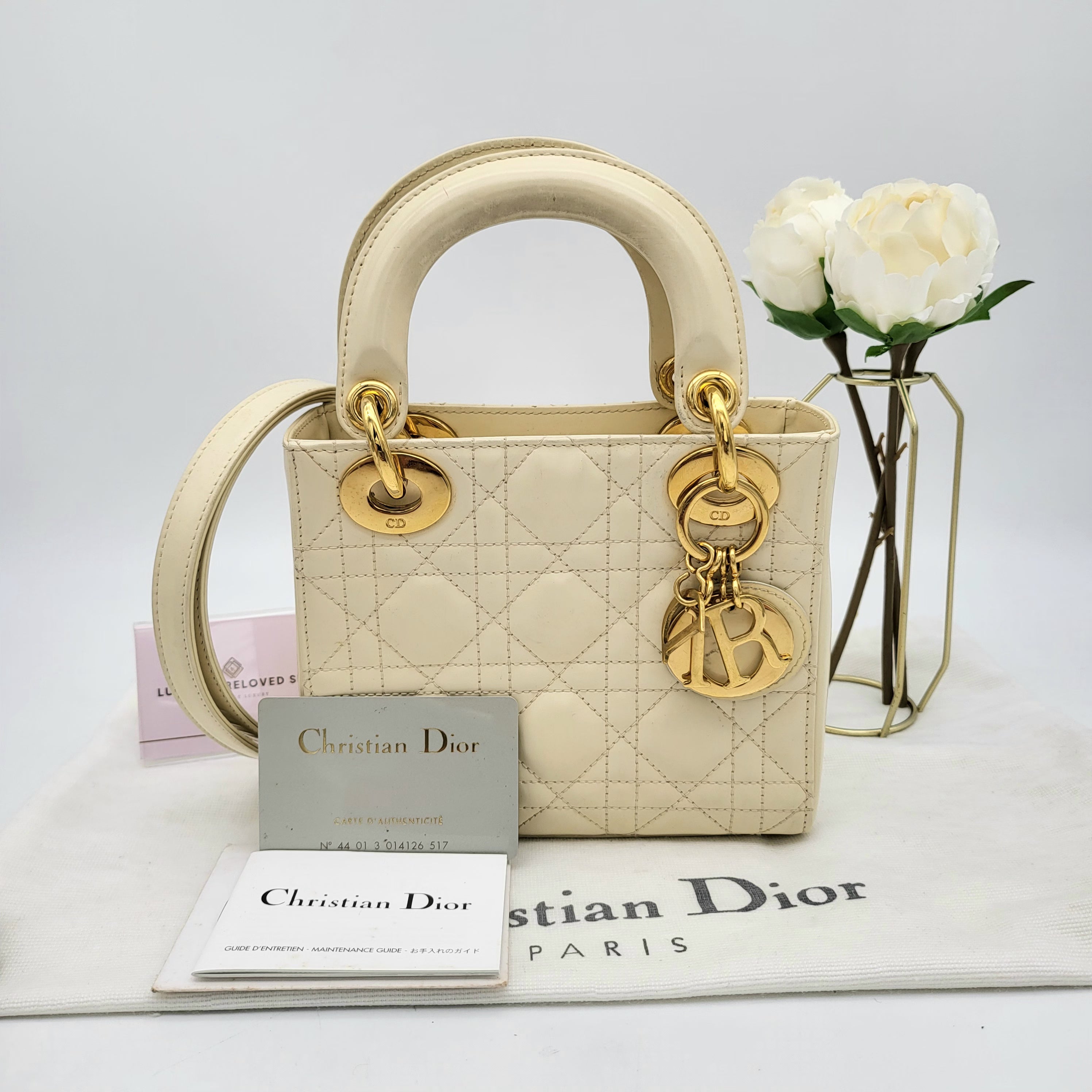 CHRISTIAN DIOR LADY DIOR – Luxury Preloved SG