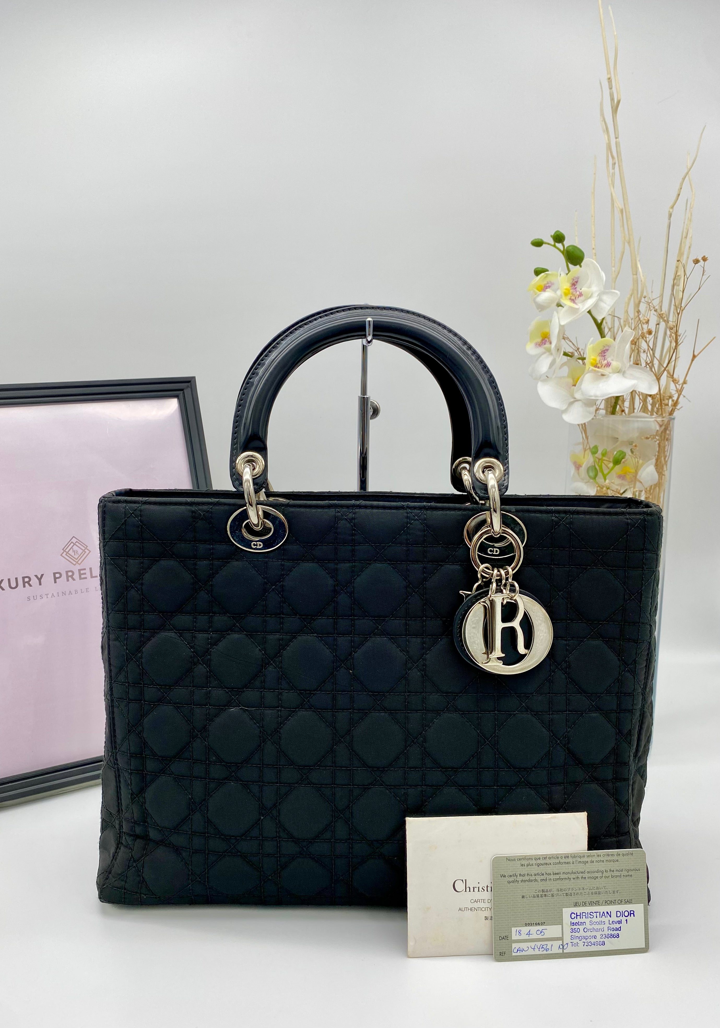 CHRISTIAN DIOR LADY DIOR – Luxury Preloved SG